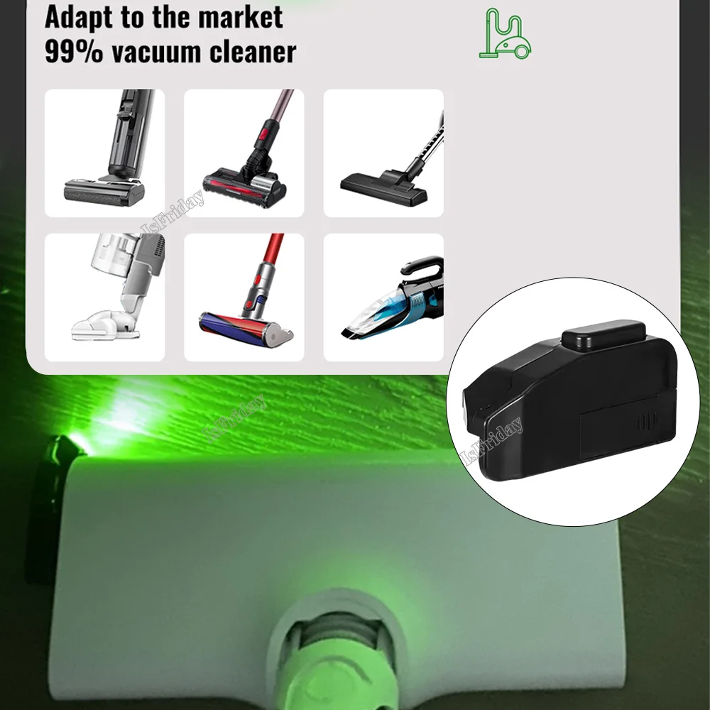 Staubsauger-gr-n-Staub-Display-Licht-LED-Laser-lampe-reinigen ...