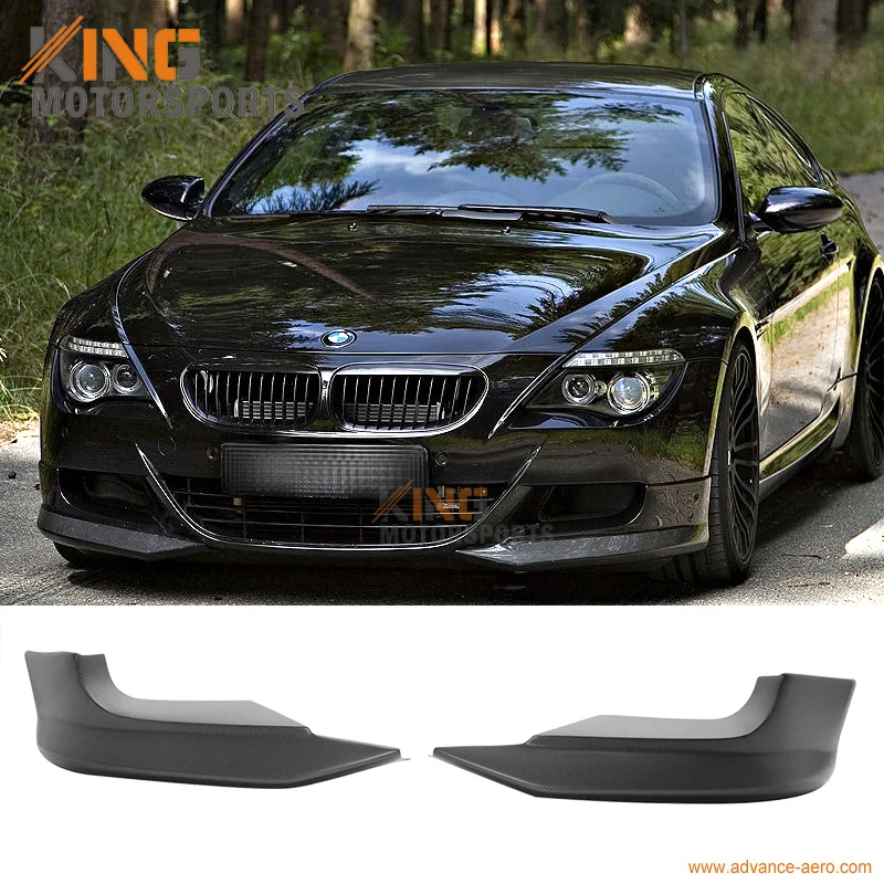 V Racing Paintable Front Splitter For BMW E63 E64 M6 SSDD