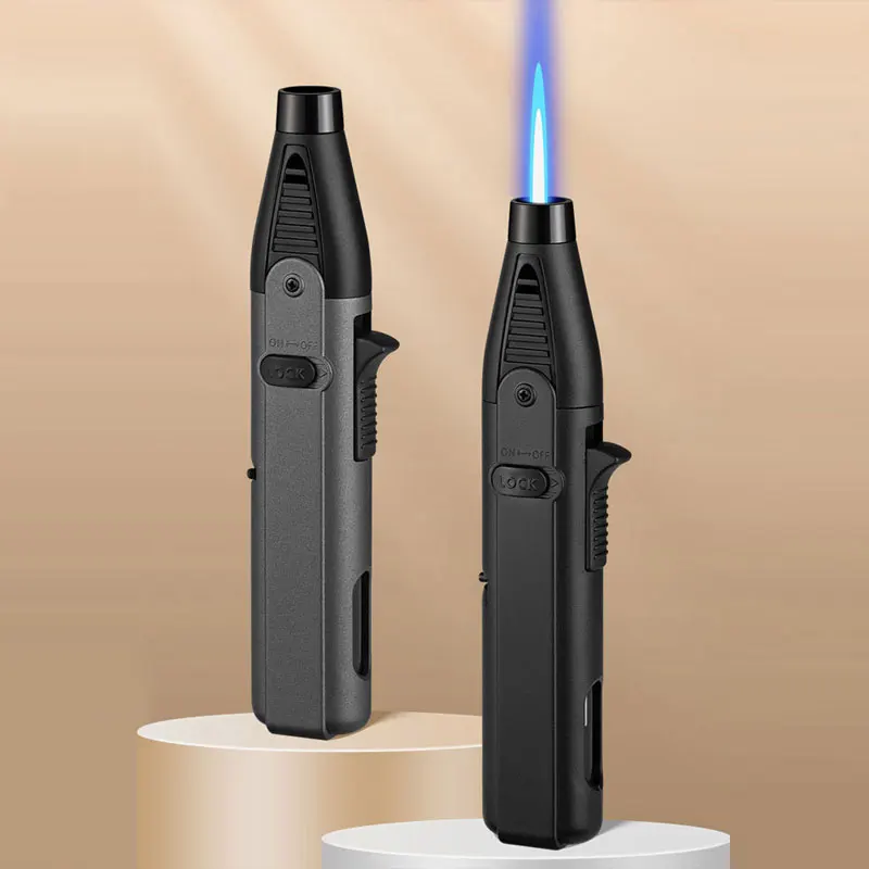 1300-Jet-Flame-Gas-Lighter-360-Degree-Inverted-Turbo-Torch-Lighter ...
