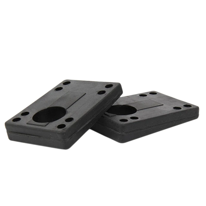 2Pcs-Rubber-Skateboard-Riser-Inclined-Gasket-Longboard-Shock-Pads-Land ...