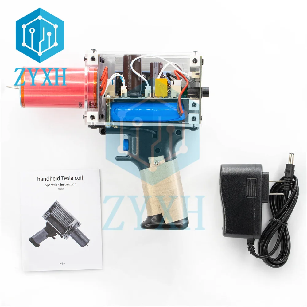 Portable-Handheld-Tesla-Coil-13cm-Electric-Arc-Scientific-Experiment ...