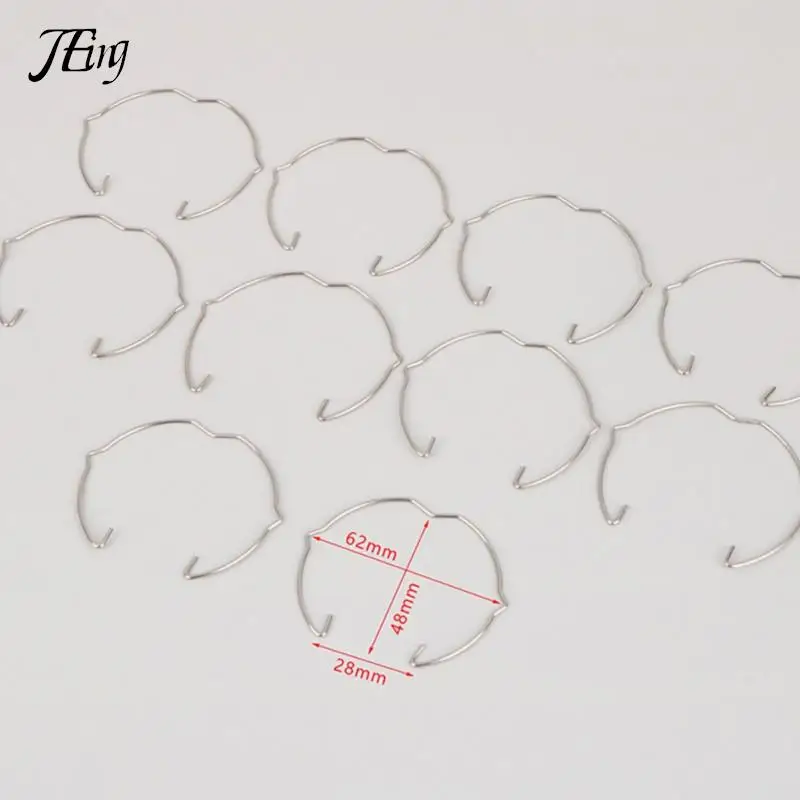 10-Pcs-set-Light-Cup-Bracket-Card-Ring-55mm-48mm-LAMP-RETAINING-SPRING ...