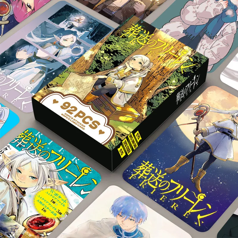 NEW-92-PCS-Anime-Frieren-at-the-Funeral-Lomo-Card-Double-sided-Hd-Color ...