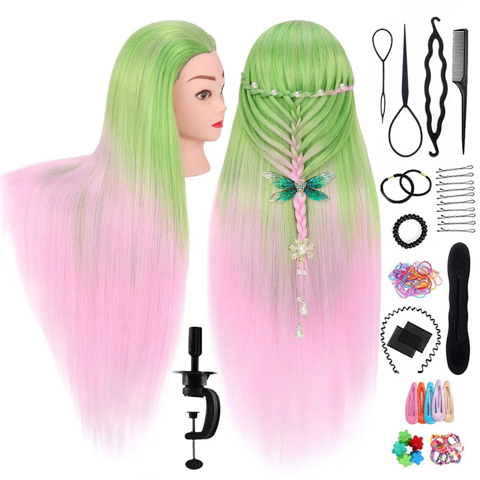 Maniqu-de-pelo-de-29-con-cabeza-de-maniqu-de-pelo-pr-ctica-cosmetolog-a ...