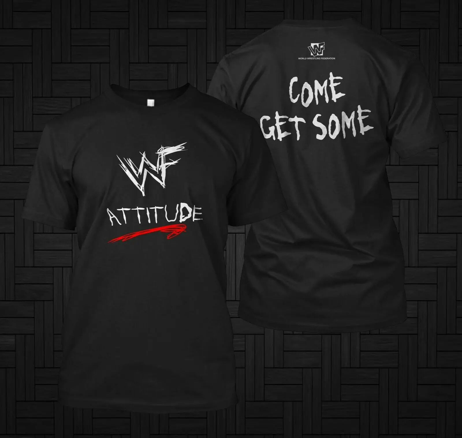 Shirt Wwf Attitude | Cotton Shirt | Family Matching Outfits - Some. T ...