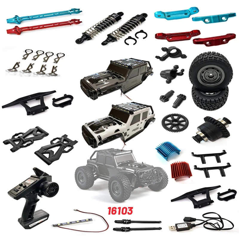 JJRC-Scy16103-Spare-Parts-1-16-RC-Car-High-Speed-Drifting-Remote ...