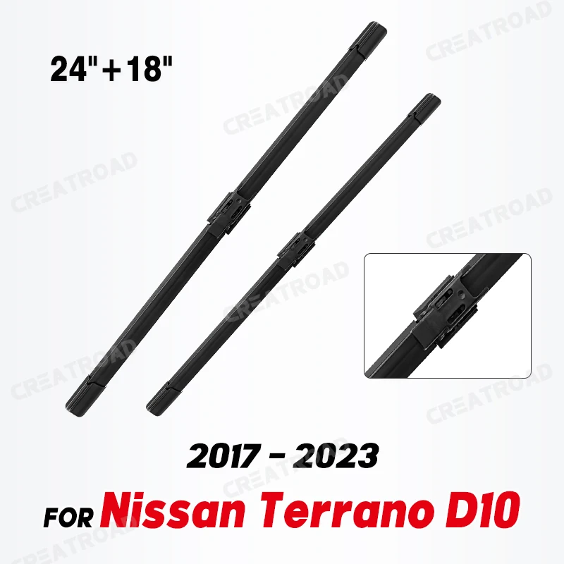 Wiper-LHD-Front-Wiper-Blades-For-Nissan-Terrano-D10-2017-2023 ...