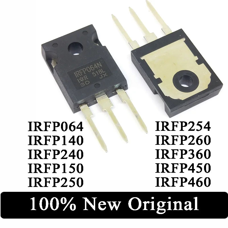 Transistor IC MOS FET de 5 piezas, IRFP064N, IRFP140, IRFP150N, IRFP240, IRFP250, IRFP254 ...