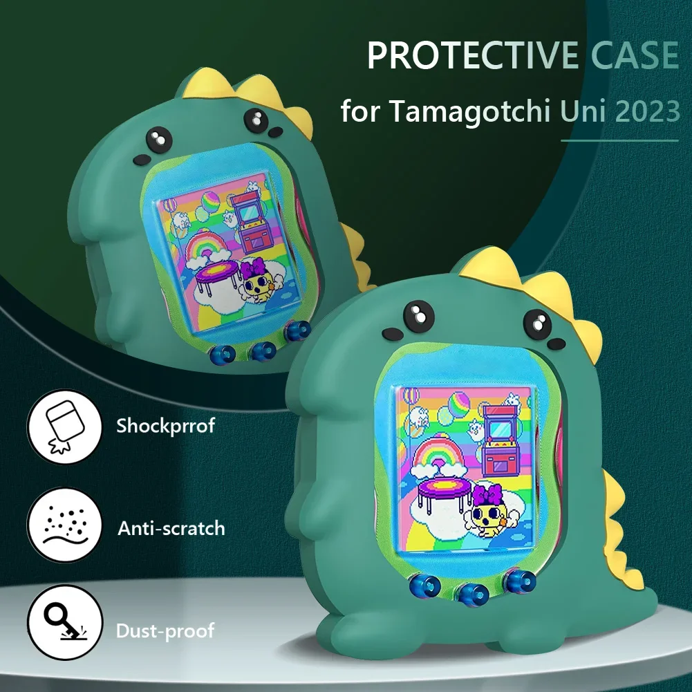 For-Tamagotchi-Uni-2023-Cartoon-Cute-3D-Dinosaur-Shockproof-Protect ...