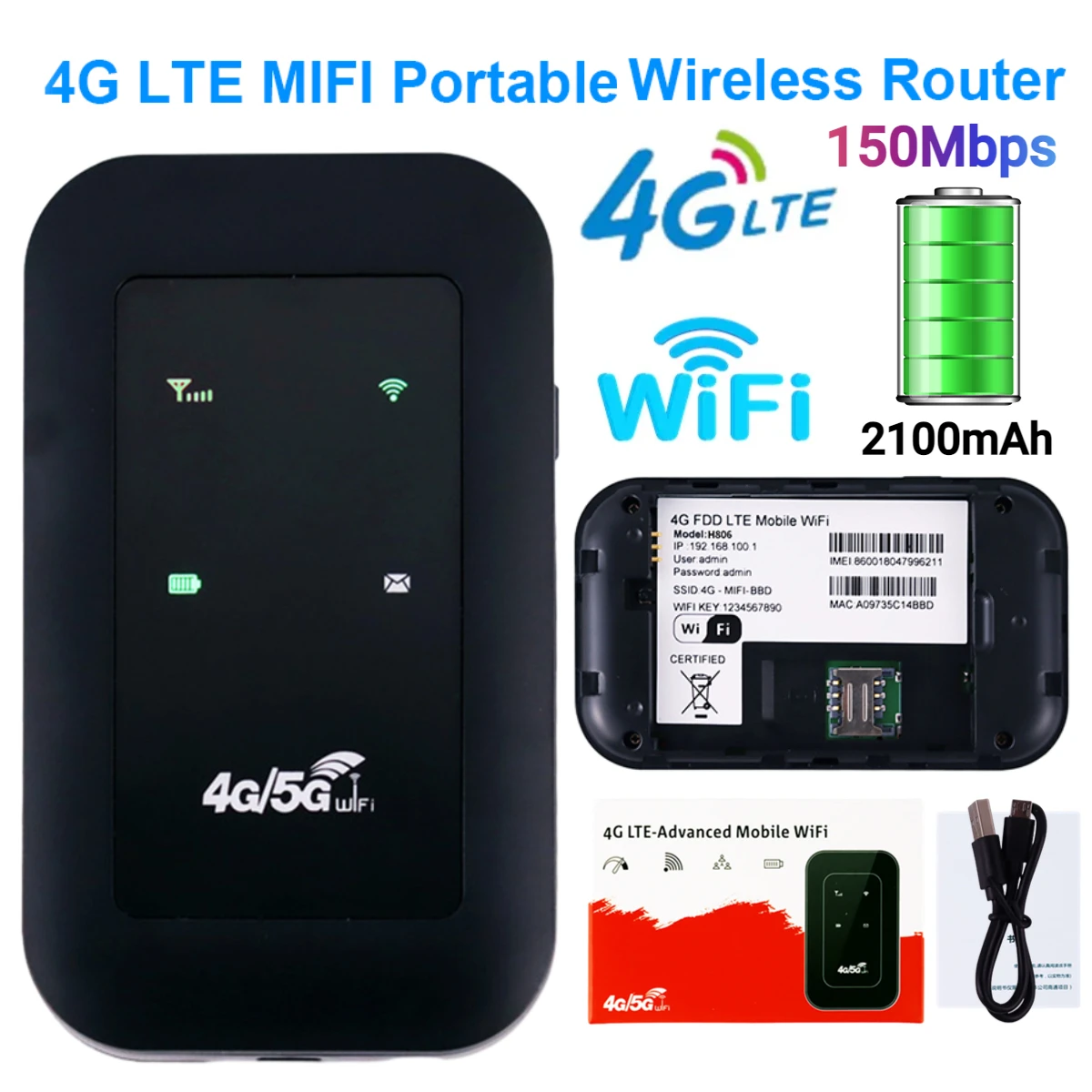 Pocket-4g-lte-router-wifi-repeater-signal-verst-rker-netzwerk-expander ...