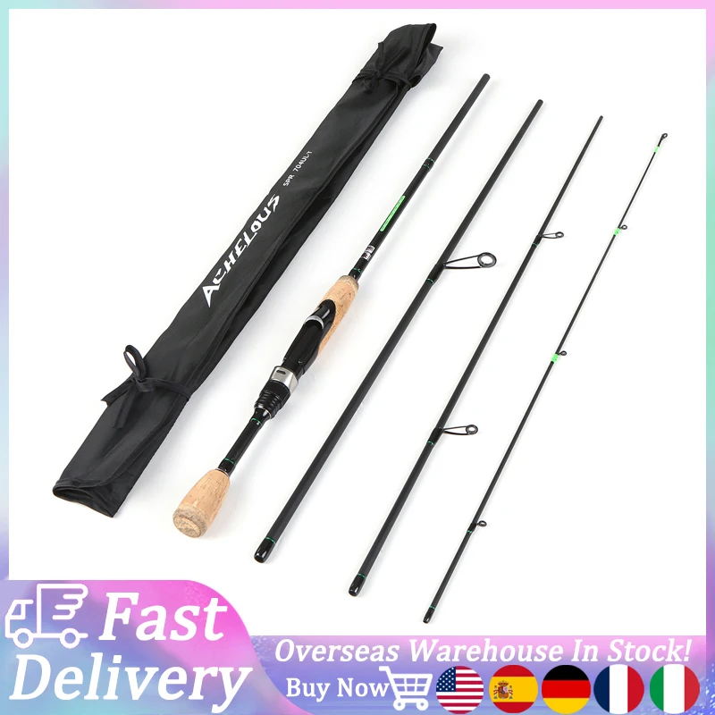 New-Portable-Fishing-Rod-Travel-Carp-Spinning-Fishing-Rod-Lightweight ...