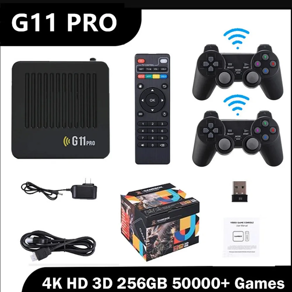 G11-Pro-Android-9-0-Video-Game-Box-4K-HD-TV-Console-256G-60000-Retro ...