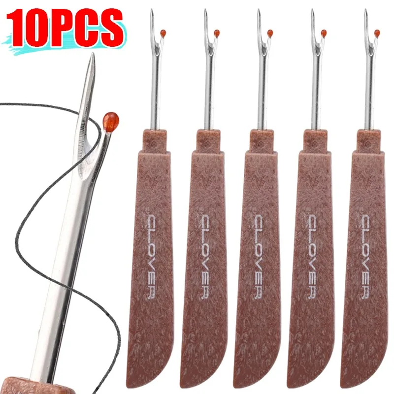 10-1PCS-Sewing-Seam-Rippers-Handle-Craft-Thread-Cutter-with-Cover ...