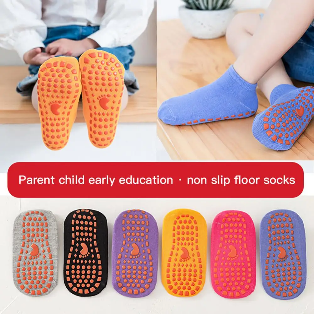 Kids-Adults-Anti-Slip-Socks-Breathable-Sweat-Absorption-Cotton-Socks ...