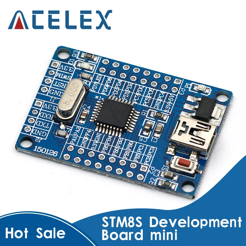 최소 STM8S 개발 보드 코어 보드, 최소 시스템 보드 STM8S105K4T6 코어 보드|기구 부품 & 액세사리| - AliExpress