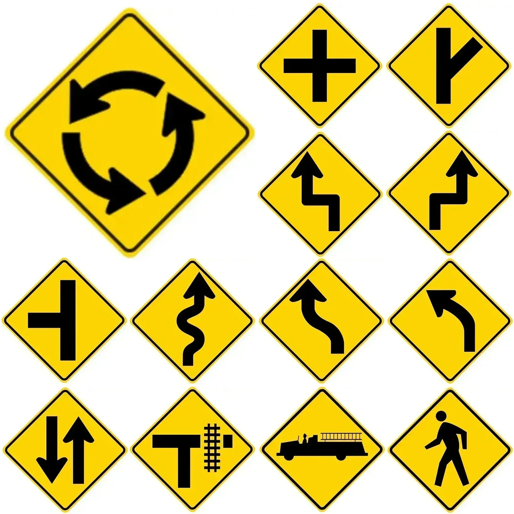 Directional-arrow-Slow-Crossing-Metal-Tin-Road-Signs-Aluminum ...