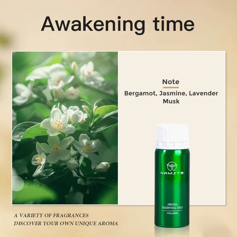 Difusor de aceites esenciales Namste de 100 ml, difusor de fragancias ...