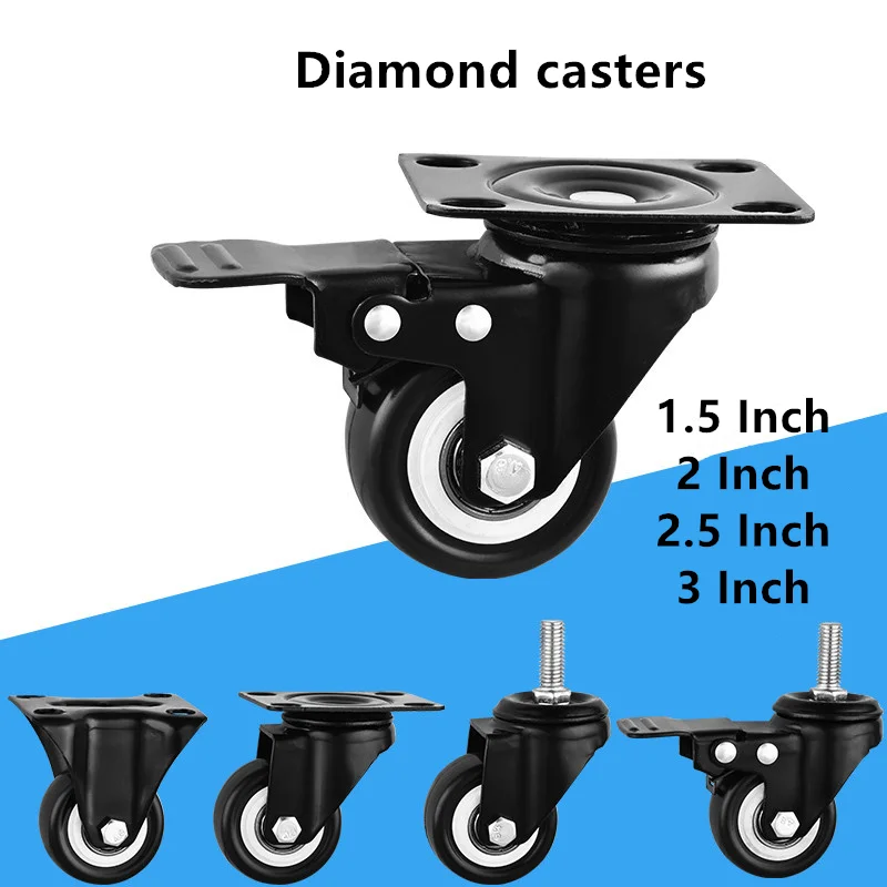 4-Pcs-LotL-1-5-2-2-5-3-Inch-Black-Gold-Diamond-Casters-Screw-Universal.jpg
