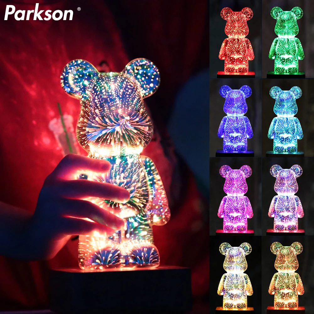 LED-3D-Firework-Bear-LED-Night-Light-Color-Changeable-Ambient-Lamp-USB ...