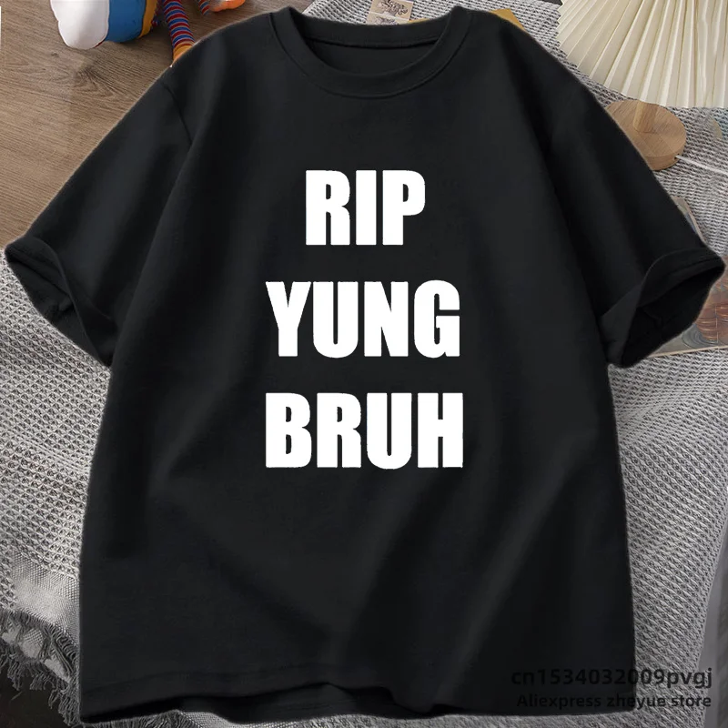 RIP YUNG BRUH T Shirt Lil Tracy Meme Peep T-shirt Funny Summer Cotton ...