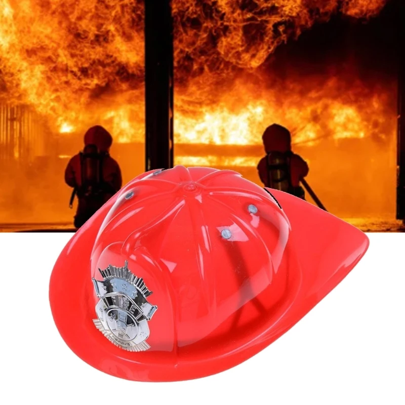 Kid-Fireman-Costume-Hard-Helmets-Fireman-Helmet-Firefighter-Hat-Fireman ...