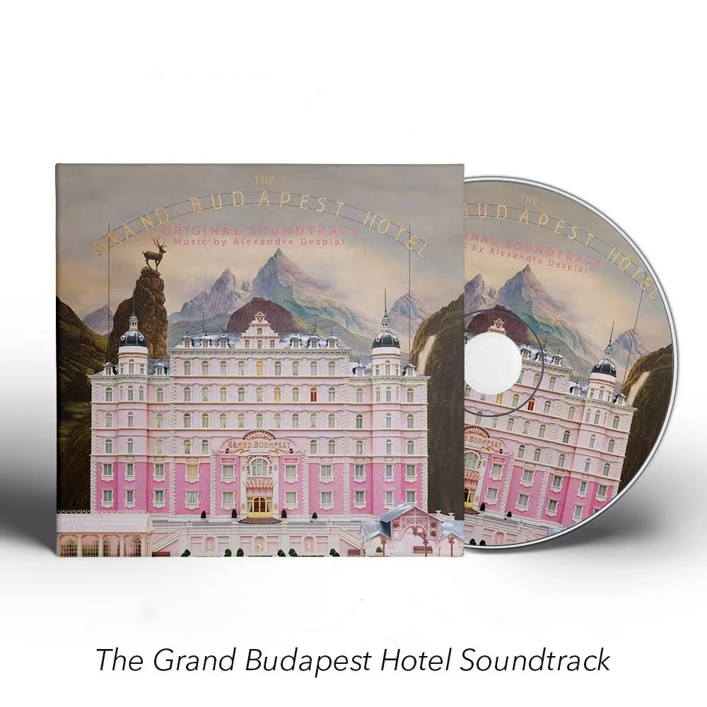 Movie The Grand Budapest Hotel Alexandre Desplat Music CD Greatest Hits ...