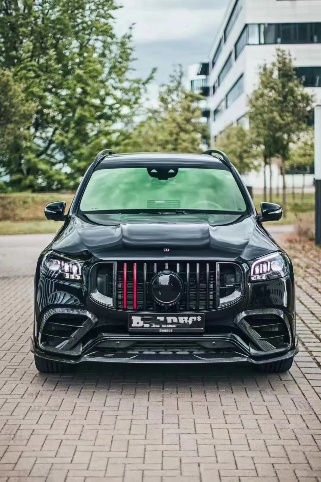 For-2020-2022-Mercedes-GLS450-GLS500-GLS63-Carbon-fiber-body-kit-GLS ...