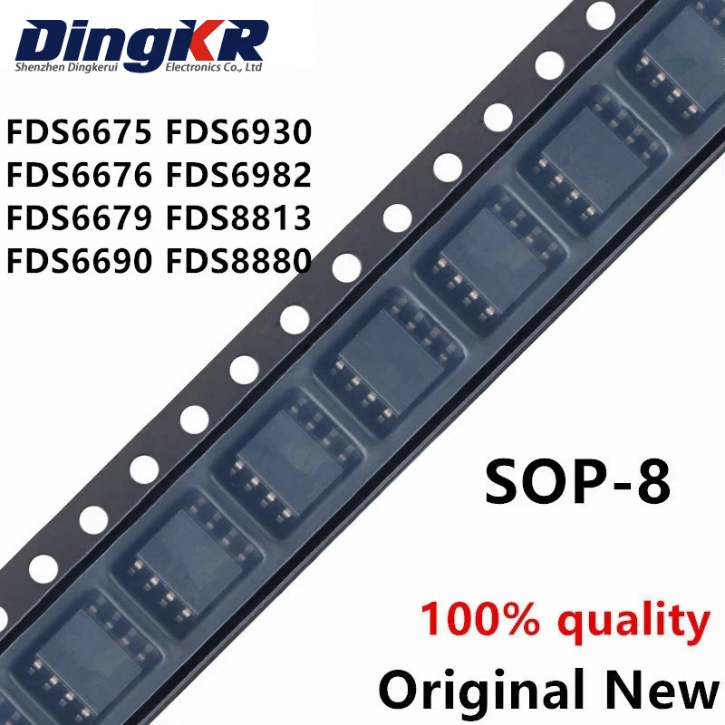 10pcs FDS6675BZ SOP 8 FDS6675 SOP FDS6679AZ FDS6679 FDS6676AS FDS6676 ...