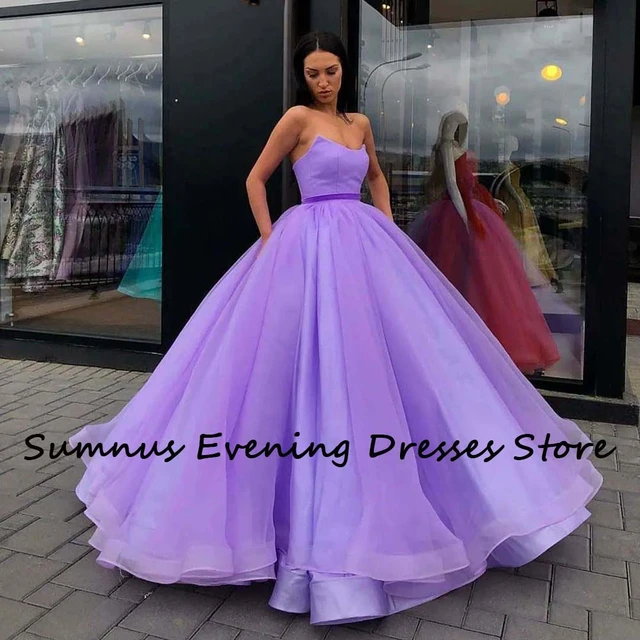 Purple Princess Prom Dresses