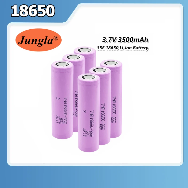 Original 10PCS 18650 Original For Samsung 18650 3500mAh 25A Discharge ...