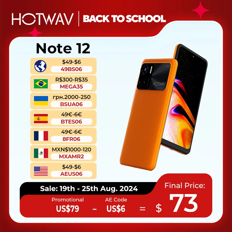 HOTWAV-Note-12-Smartphone-6-8-HD-Android-13-8GB-128GB-Octa-Core-Mobile ...