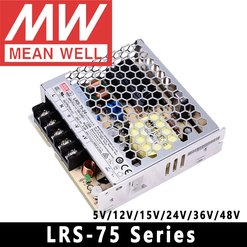 Mean-Well-LRS-75-Series-Switching-Power-Supply-Meanwell-75W-PSU-LRS-75 ...
