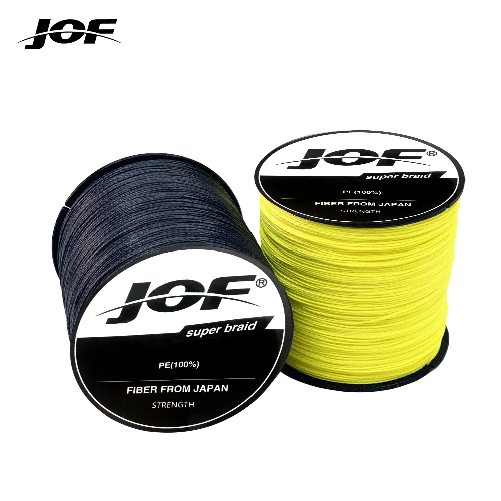 JOF 4 Strands Braided Fishing Line Multifilament 300M Carp Fishing Japanese Braided Wire Fishing ...