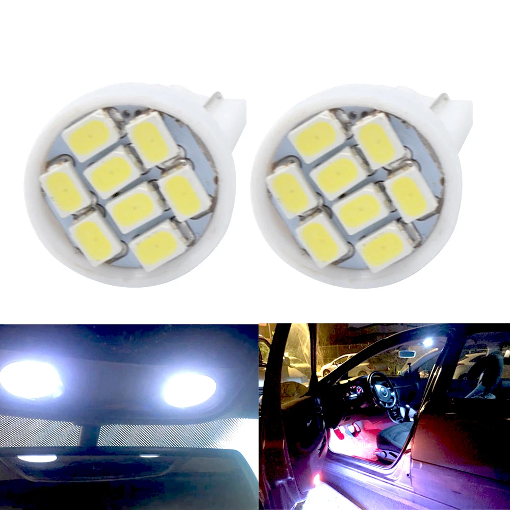 10 Pcs Driving Led 8 Smd 1206 8leds 8SMD Auto Interior Light Highway ...