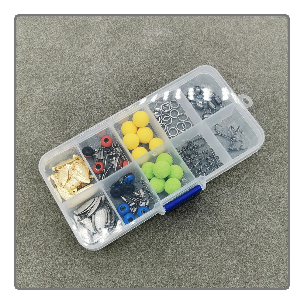 5Pcs-detachable-transparent-storage-box-with-lid-fishing-accessories ...