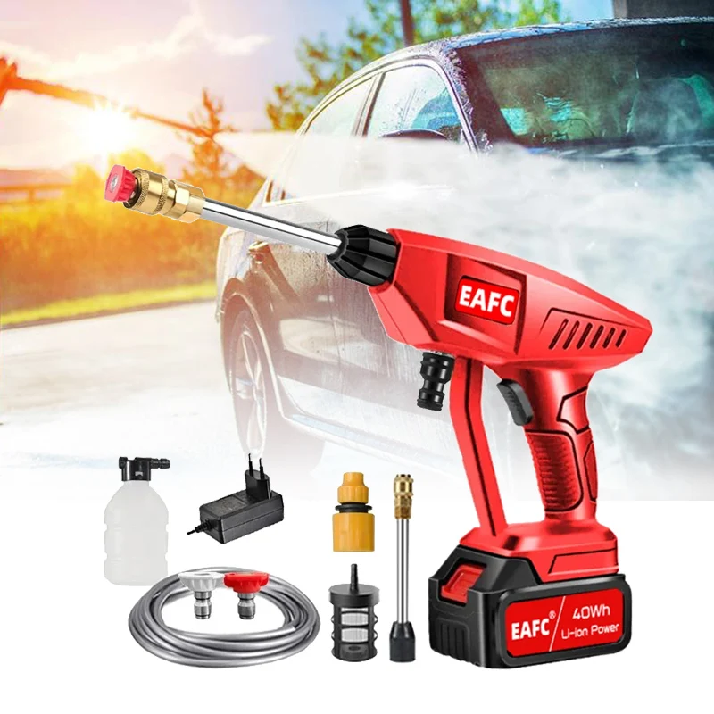 20000mAh-Car-Wash-High-Pressure-Washer-Water-Gun-60Bar-Car-Accessory ...