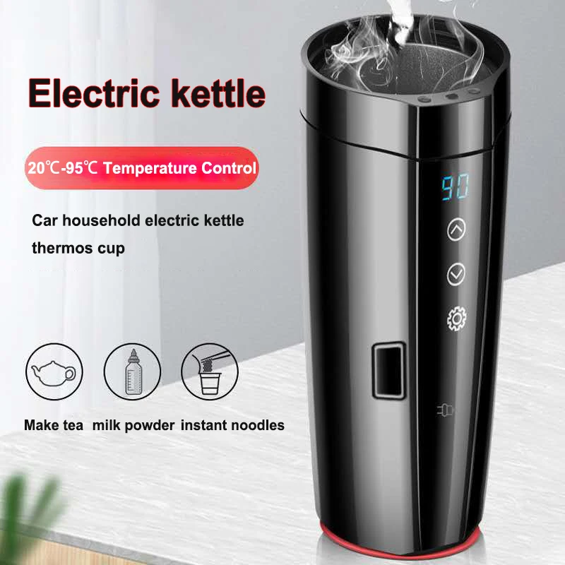 2-in-1-Car-Household-Electric-Kettle-Smart-Electric-Heating-Thermos-Cup ...