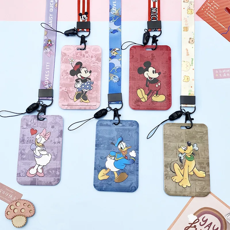 New-Anime-Mickey-Mouse-Card-Holder-Kawaii-Minnie-Donald-Duck-Daisy ...