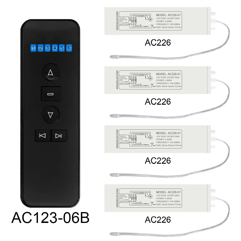 Ac 1 Channel Wireless Remote | Remote Control Receiver | Aok Remote ...