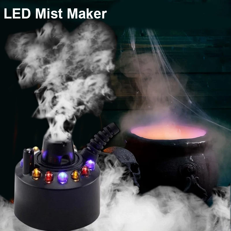 Halloween-Mini-Mist-LED-Pumpkin-Light-Fogger-Water-Party-Prop-Color ...