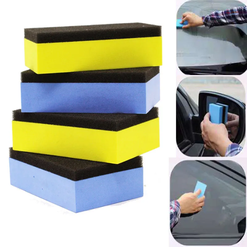 3-5Pcs-Car-Sponge-Brush-Ceramic-Coating-Sponge-ApplicatorBlue-Square ...
