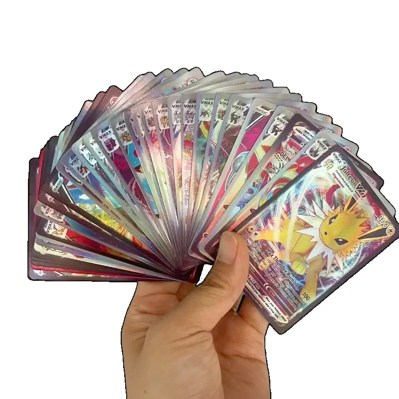 Pokemon-Cards-Vstar-Vmax-GX-English-Version-Fun-Flash-Card-Trading ...