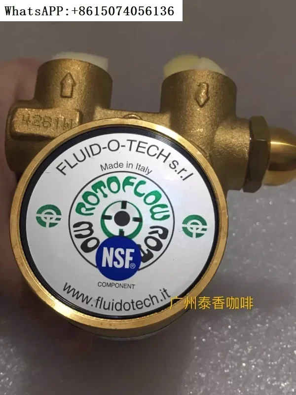 Italian original FLUID-O-TECH，Wega c-offee machine rotary pump head ...