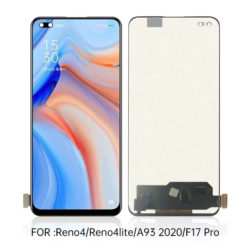 TFT LCD Display+Touch Screen For OPPO A93 4G/ RENO 4/Reno 4 lite/F17 Pro/Reno 4F No fingerprint ...