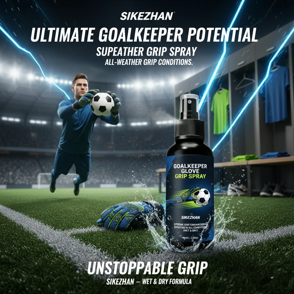 Football Goalkeeper Glove Grip Spray 2.03oz, Mega Grip Goalie Glue ...