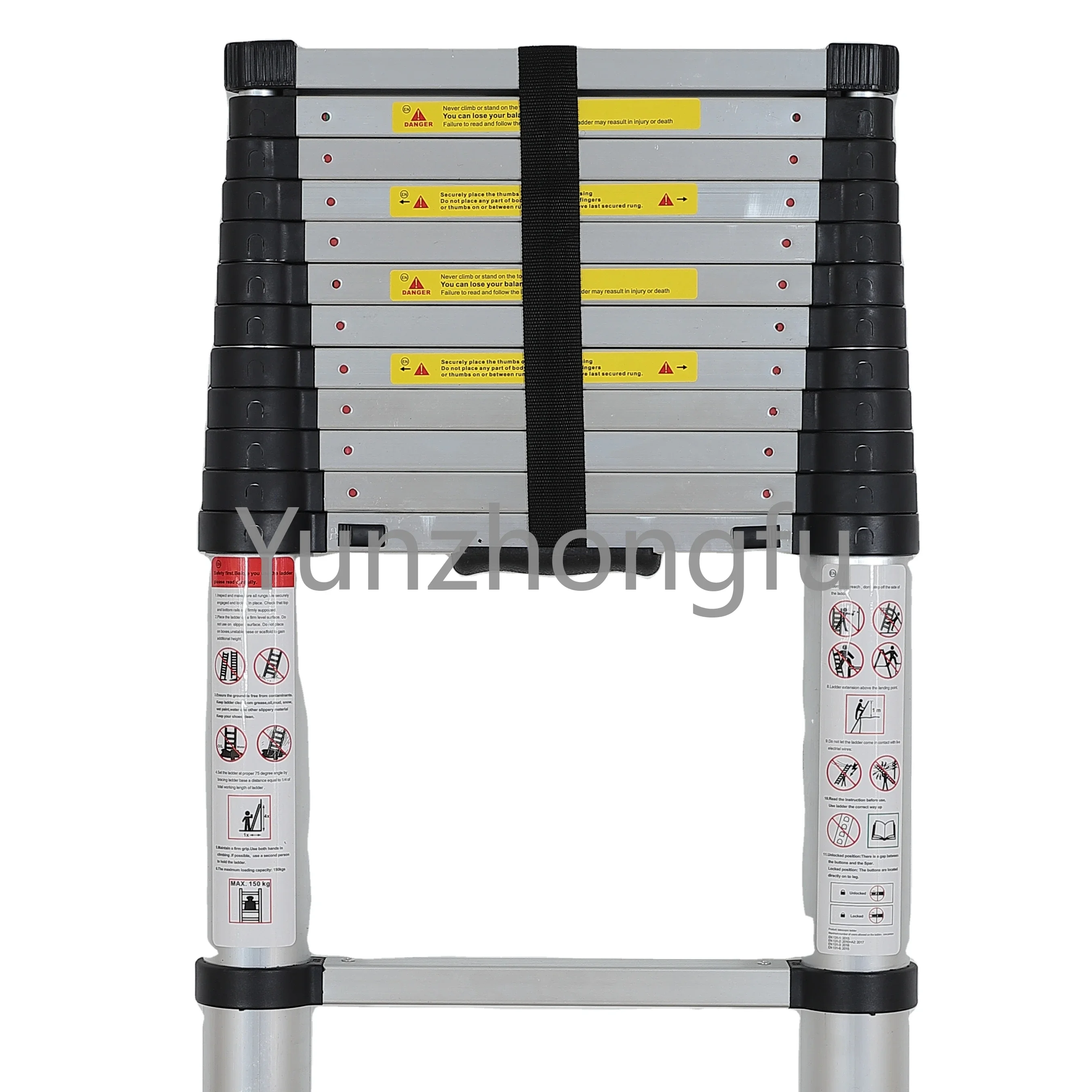 7 Meter Telescoping Ladders Folding Telescoping Ladder, 23 FT One ...