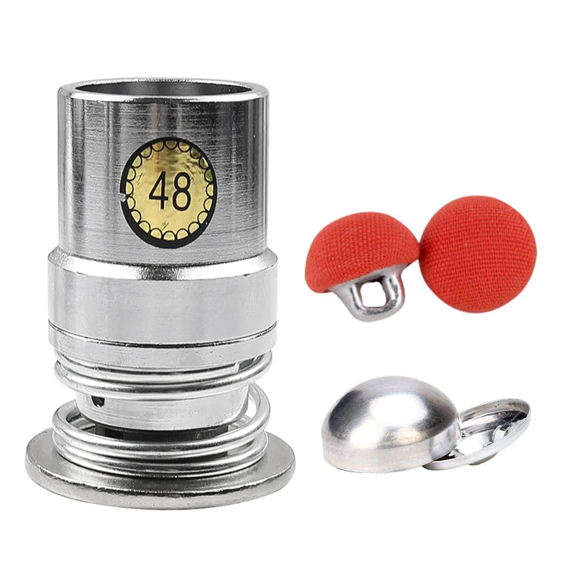 16L-50L Covered Fabric Button Mold Press Die Assembly Tool for Round ...