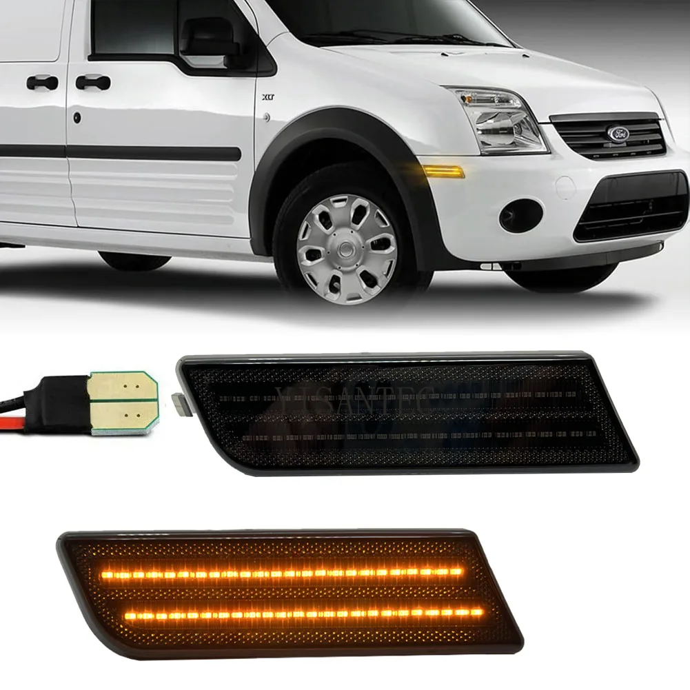 Front-LED-Side-Marker-Lights-for-2010-2011-2012-2013-Ford-Transit ...