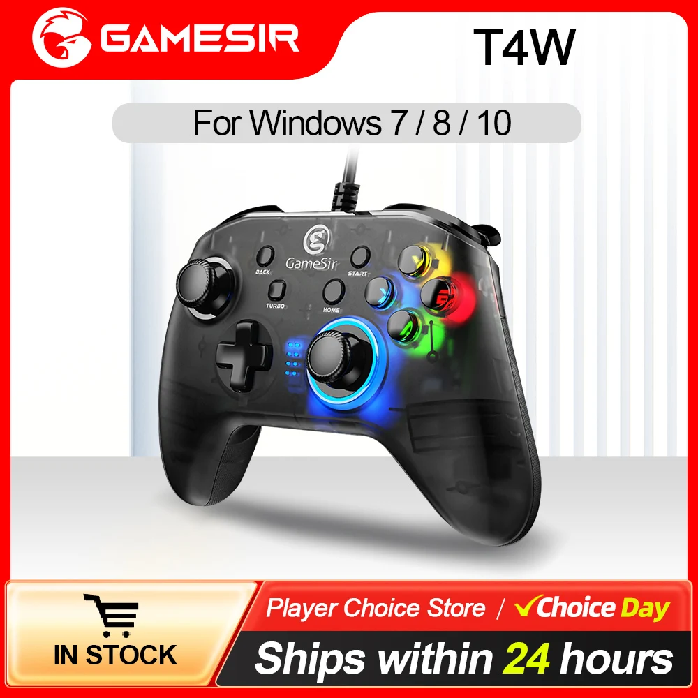 GameSir-T4w-Wired-Gamepad-USB-Game-Controller-with-Vibration-and-Turbo ...