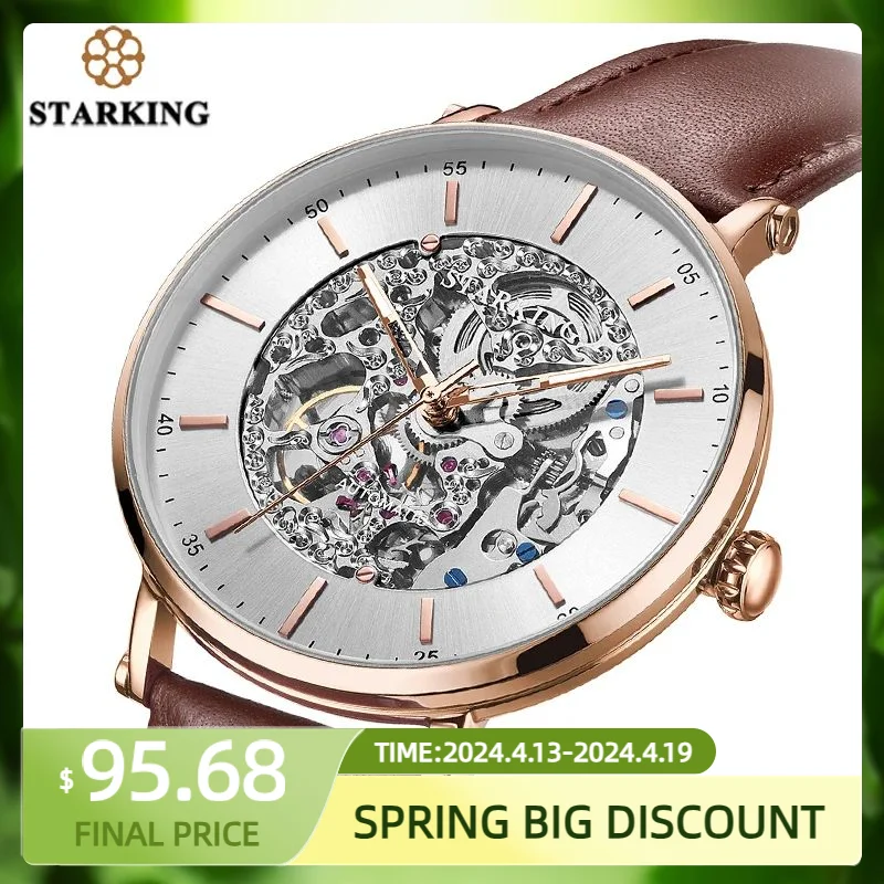 Starking-Star-King-brand-watch-stainless-steel-hollow-automatic ...